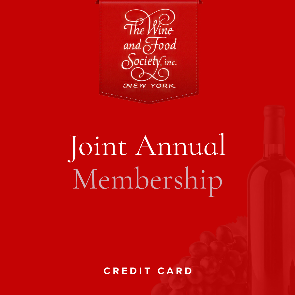 Joint Annual Membership (Credit Card) - The Wine and Food Society of ...